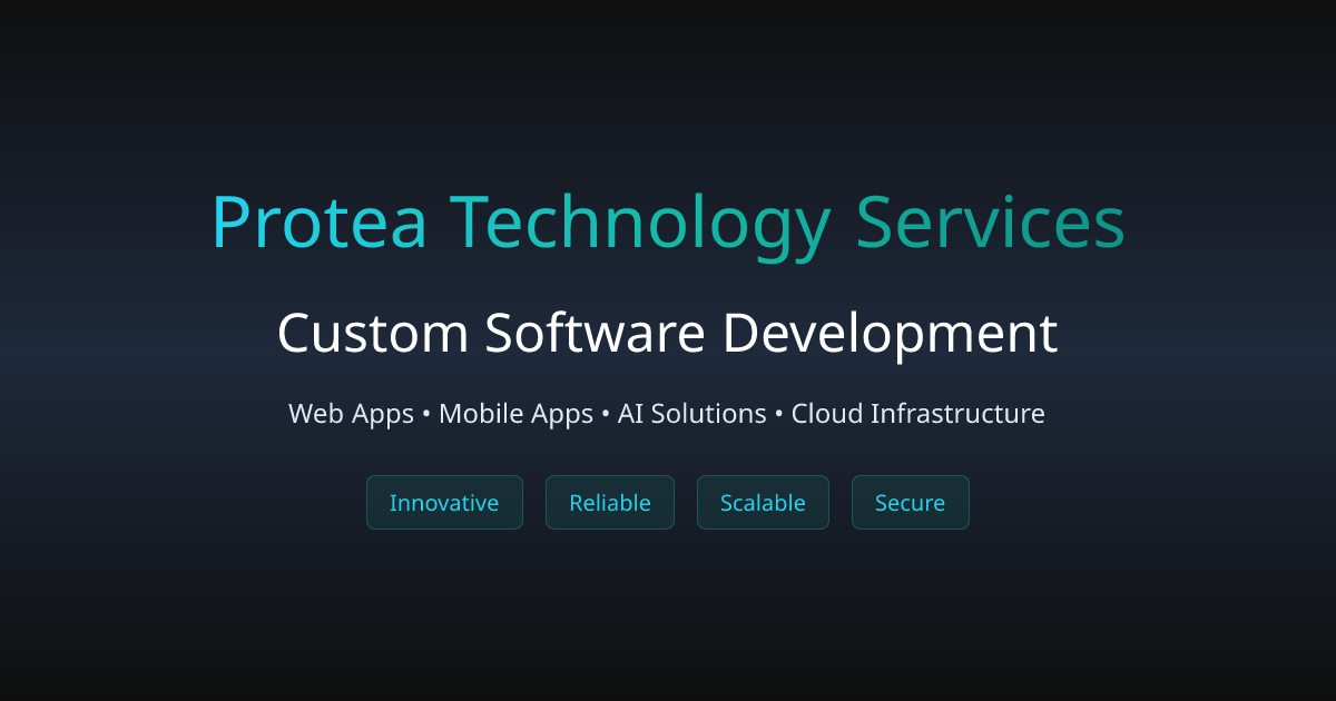 Protea Technology Solutions | Custom Software Development Agency